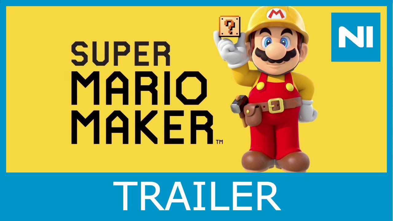 Super Mario Maker - E3 2015 Gameplay Trailer - YouTube