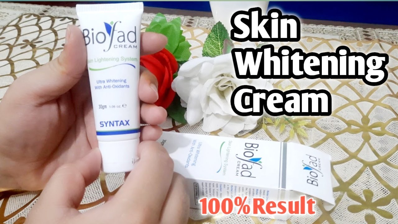 Biofad Cream | Skin Lightning System | Skin Whitening |Biofad Cream ...