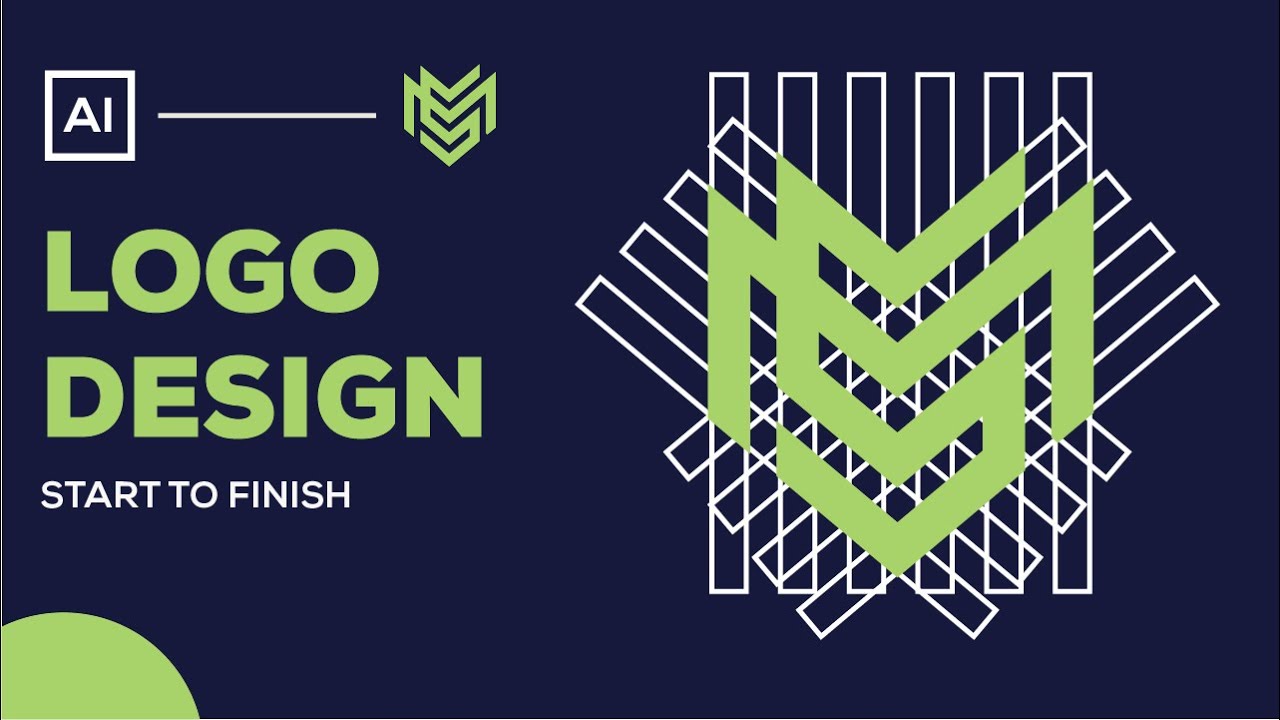 How to design a logo with Grid system | Logo Design | Adobe Illustrator ...