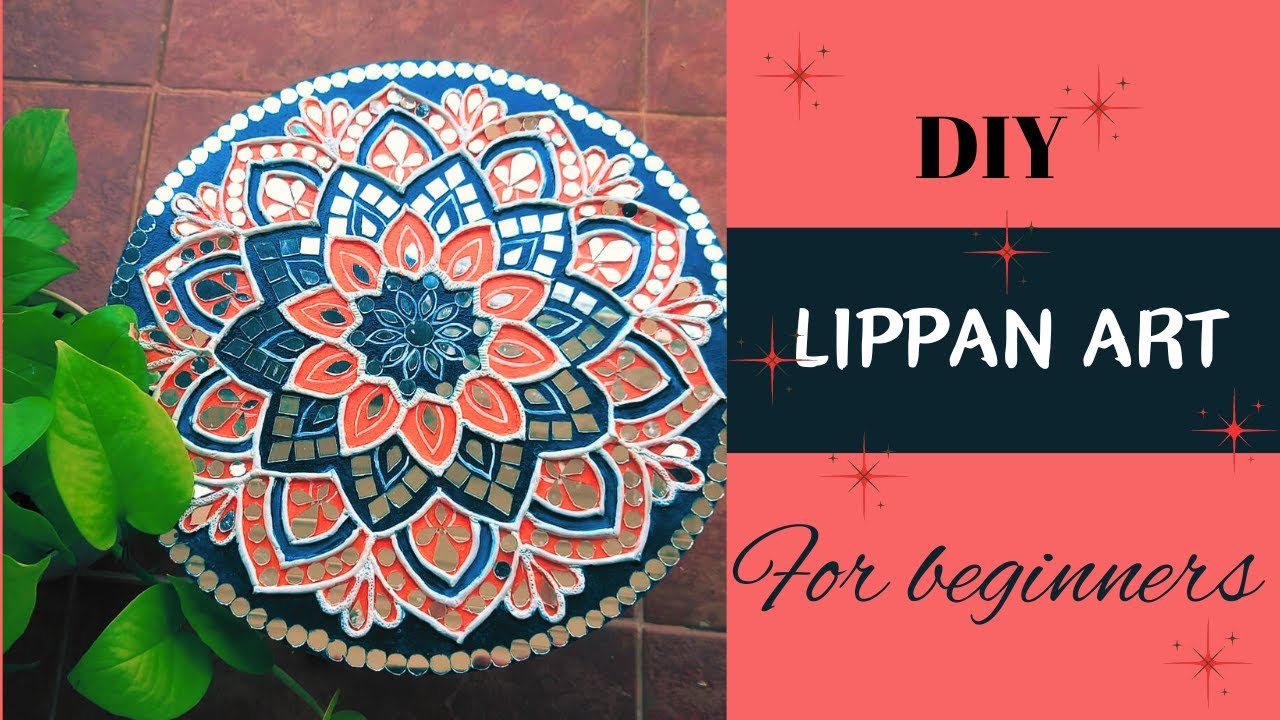 I tried Lippan Art Work ! DIY Lippan Art | Beginner Friendly - YouTube