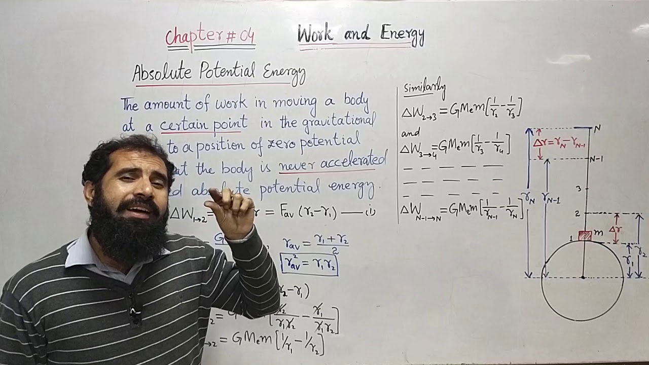 (L5 Ch-04 Work and Energy) Absolute Potential Energy - YouTube