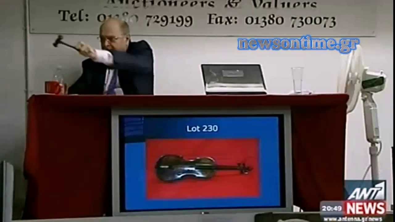 newsontime gr -- '' ΣΤΟ ΣΦΥΡΙ '' ΤΟ ΒΙΟΛΙ ΤΟΥ ΤΙΤΑΝΙΚΟΥ - YouTube