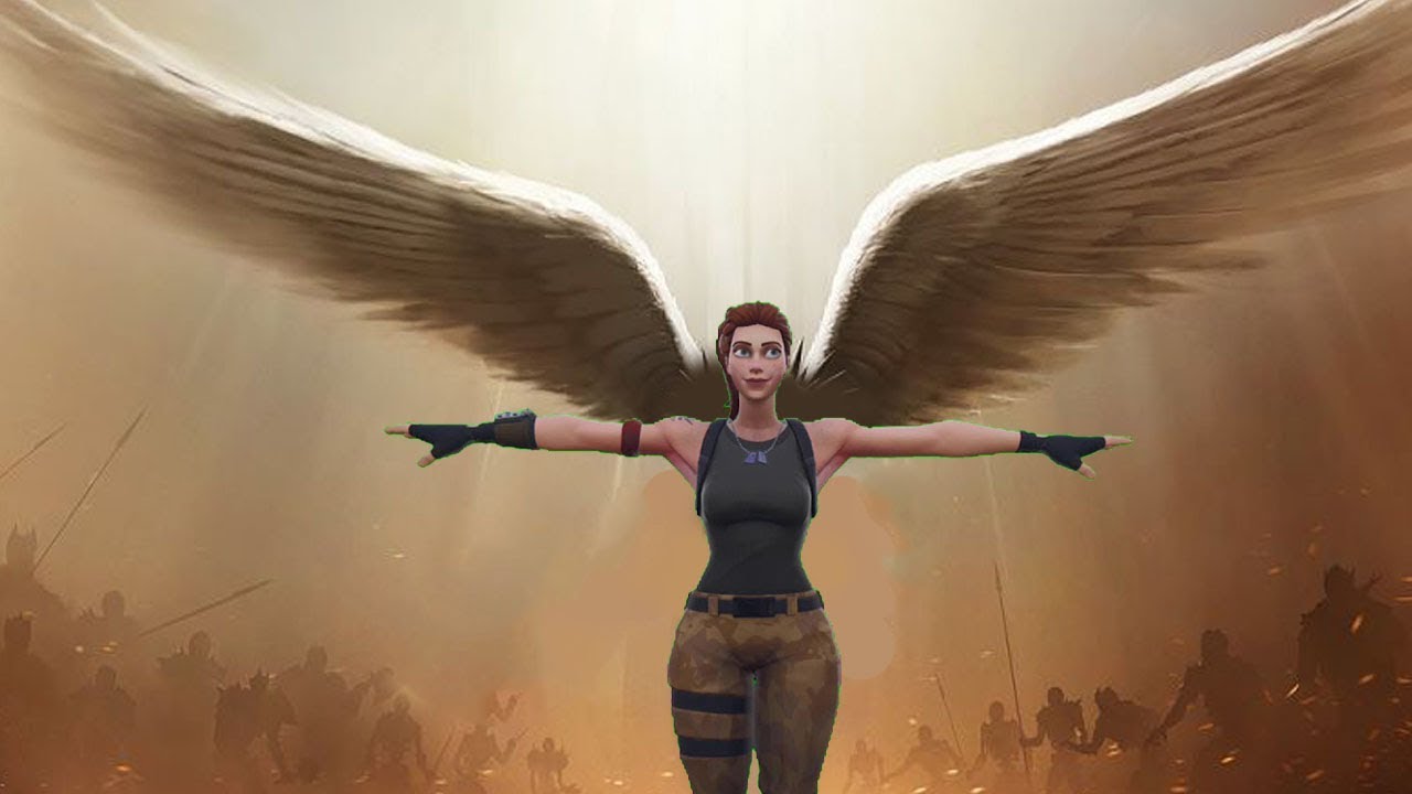 YO SOY UN ÁNGEL | FORTNITE: Battle Royale - YouTube