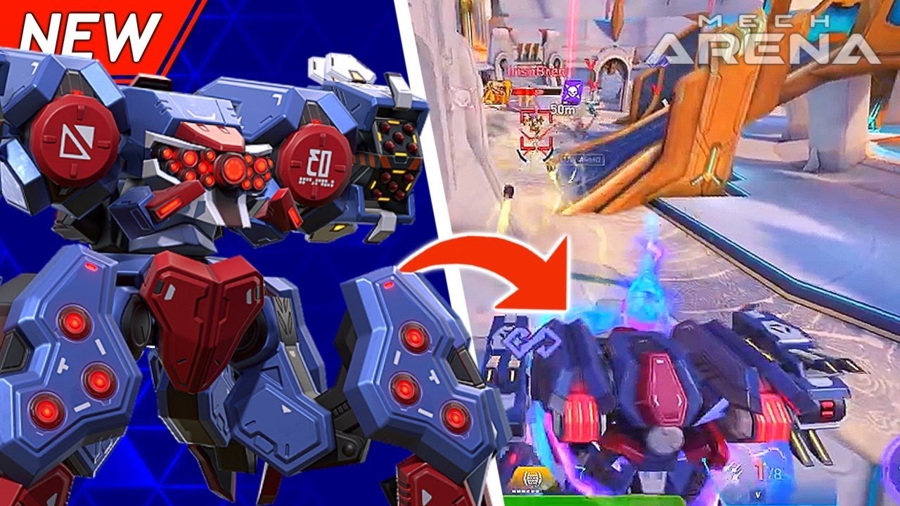 NEW Mech PARASITE is Absolutely INSANE - Mech Arena - YouTube