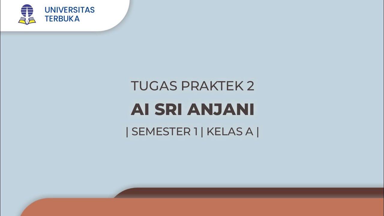 TUGAS PRAKTEK 2 PJOK (VOLI & BADMINTON) AI SRI ANJANI//NIM 857377497 # ...