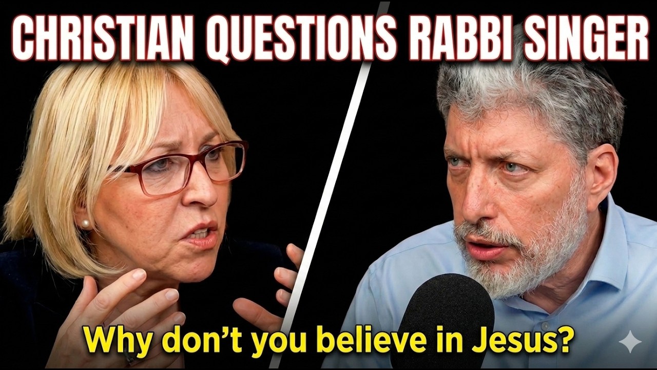 Is Jesus the Messiah? Christian Presses Rabbi Singer — Watch What ...