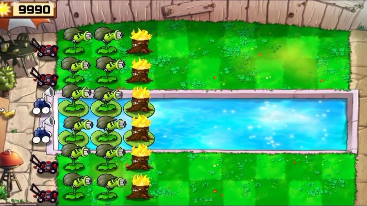 Plants vs Zombies | Full Force of Army Plants vs All Zombies Full ...