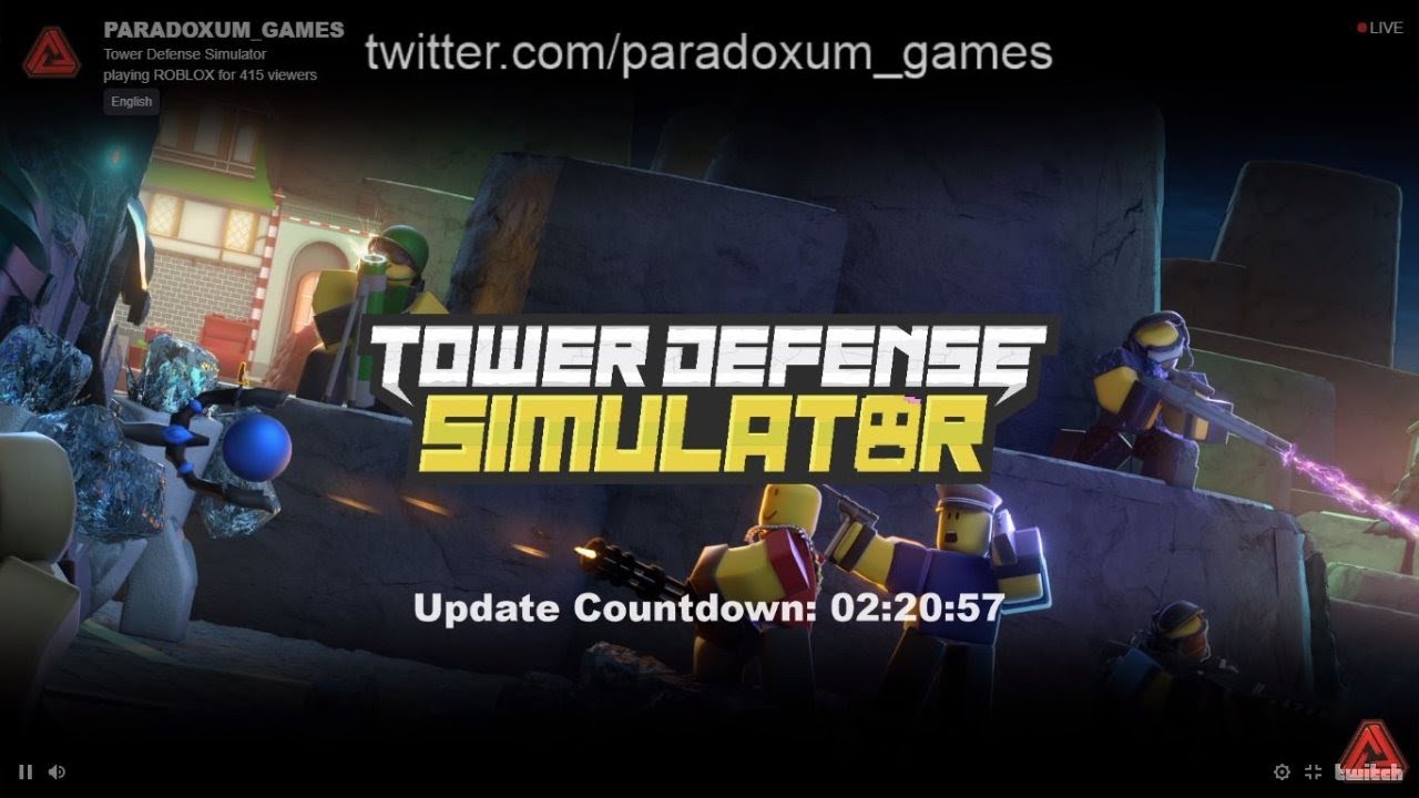 Tower Defence Simulator Event Countdown - YouTube