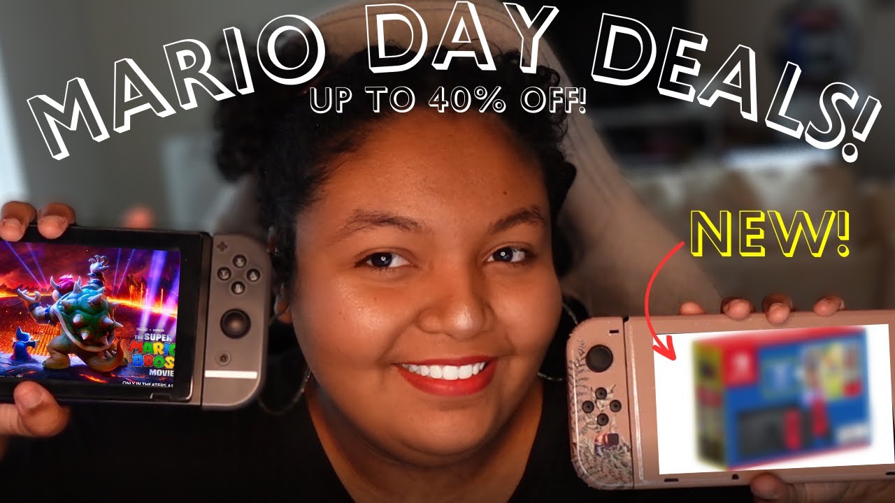 NEW Nintendo Switch On Mario Day?! | Mario Day Deals 2023 - YouTube
