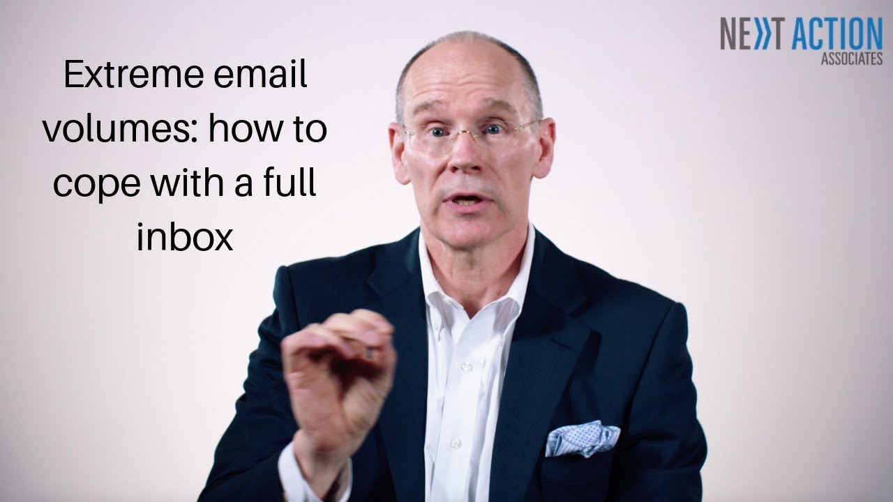 Extreme email volumes: how to cope with a full inbox - YouTube