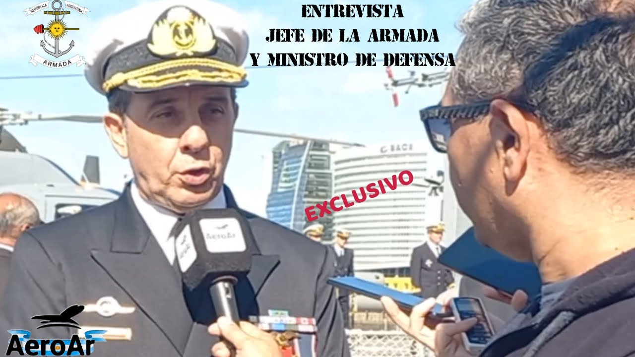 Entrevista a Julio Guardia , jefe de la Armada Argentina, y Ministro de ...