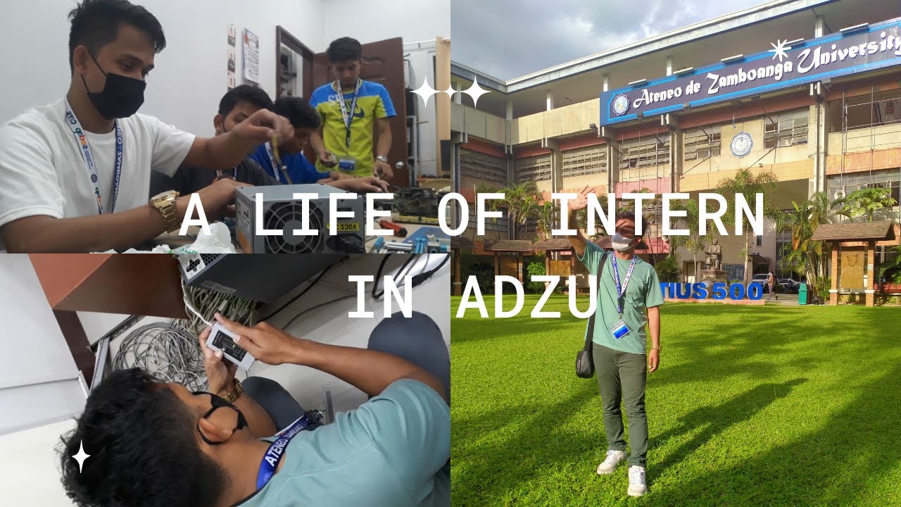 A Life of IT INTERN in AdZU - YouTube