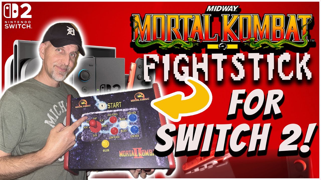 Switch 2 MK Fightstick for Mortal Kombat Legacy Kollection! #switch2 ...