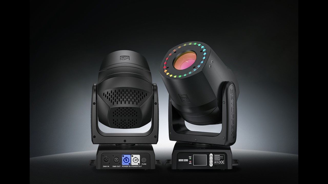 Betopper BSW200 200w Spot Beam Wash Moving Head Light - YouTube