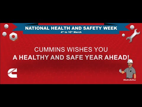 Cummins India | Mechanic National Health and Safety Week 2024 - YouTube