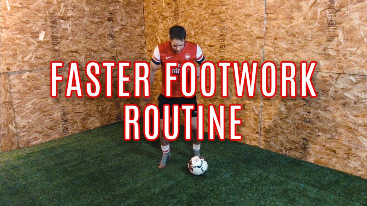 Soccer Footwork Drills | How To Improve Soccer Footwork in 12 Minutes ...