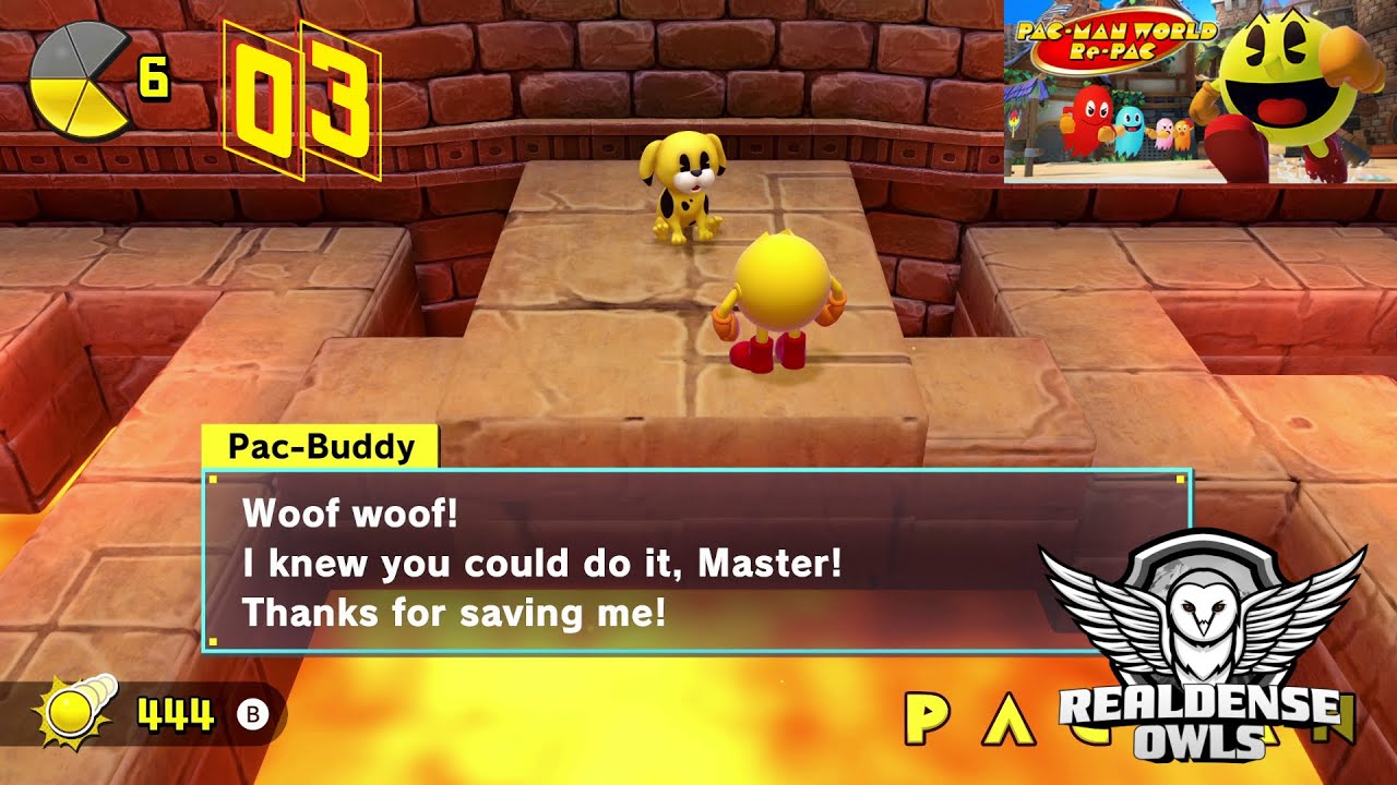Saving man's best friend - PAC MAN WORLD Re PAC 03 - YouTube