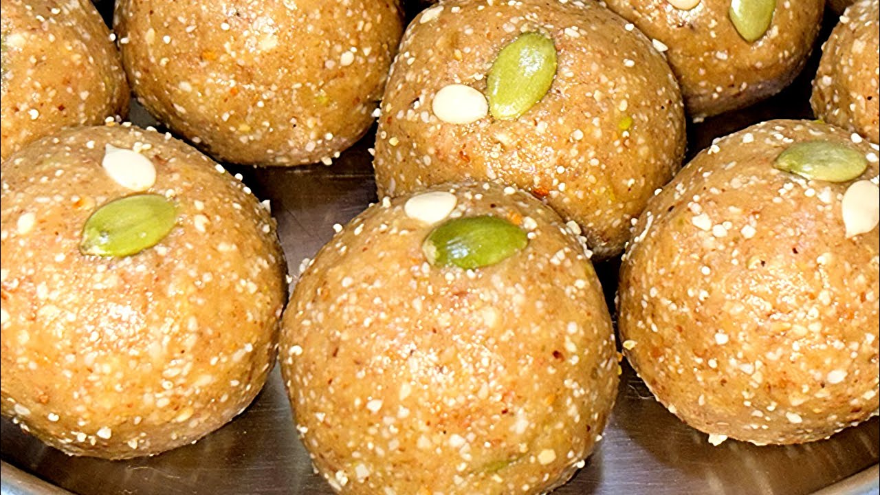 शेंगदाणा लाडू | जराही तूप न वापरता महिनाभर टिकणारे उपवासाचे लाडू | Gul ...