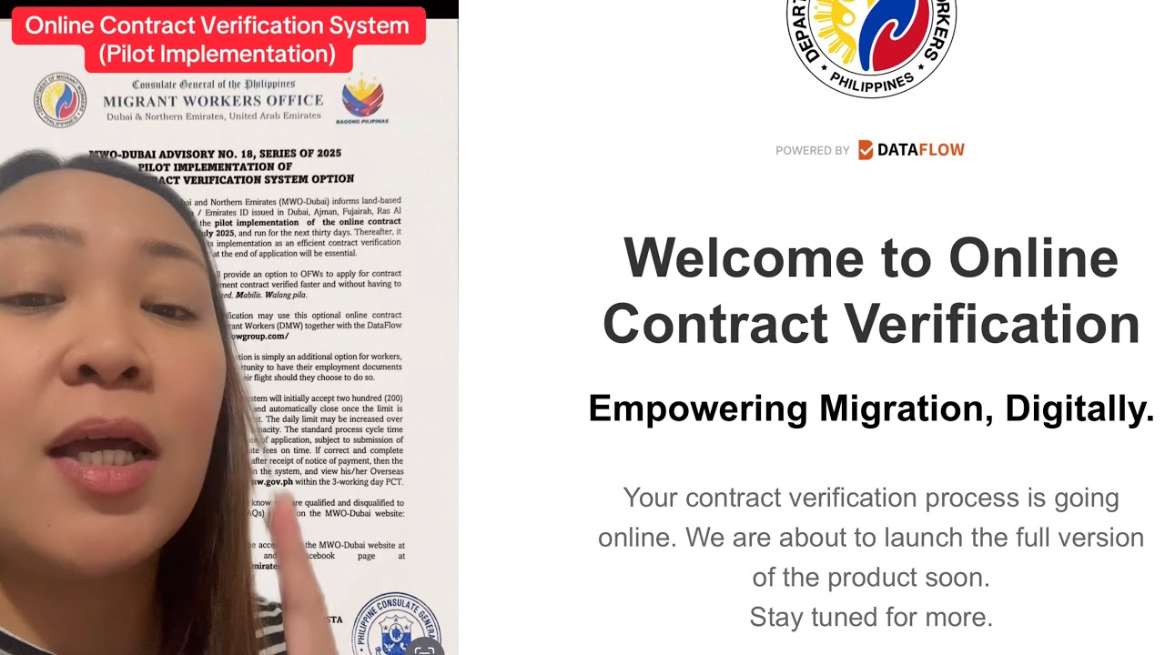 Pilot Implementation: Online Contract Verification System - YouTube