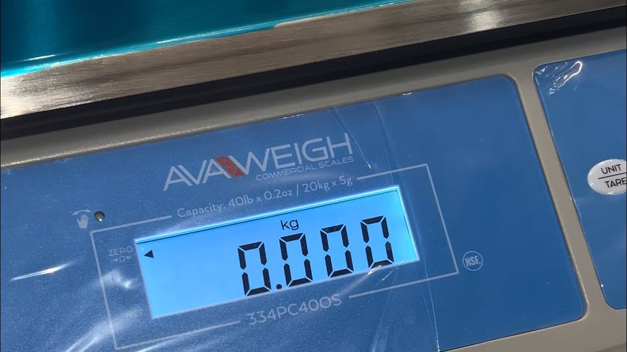 How to deactivate or activate the wave Tare sensor on a Avaweigh ...