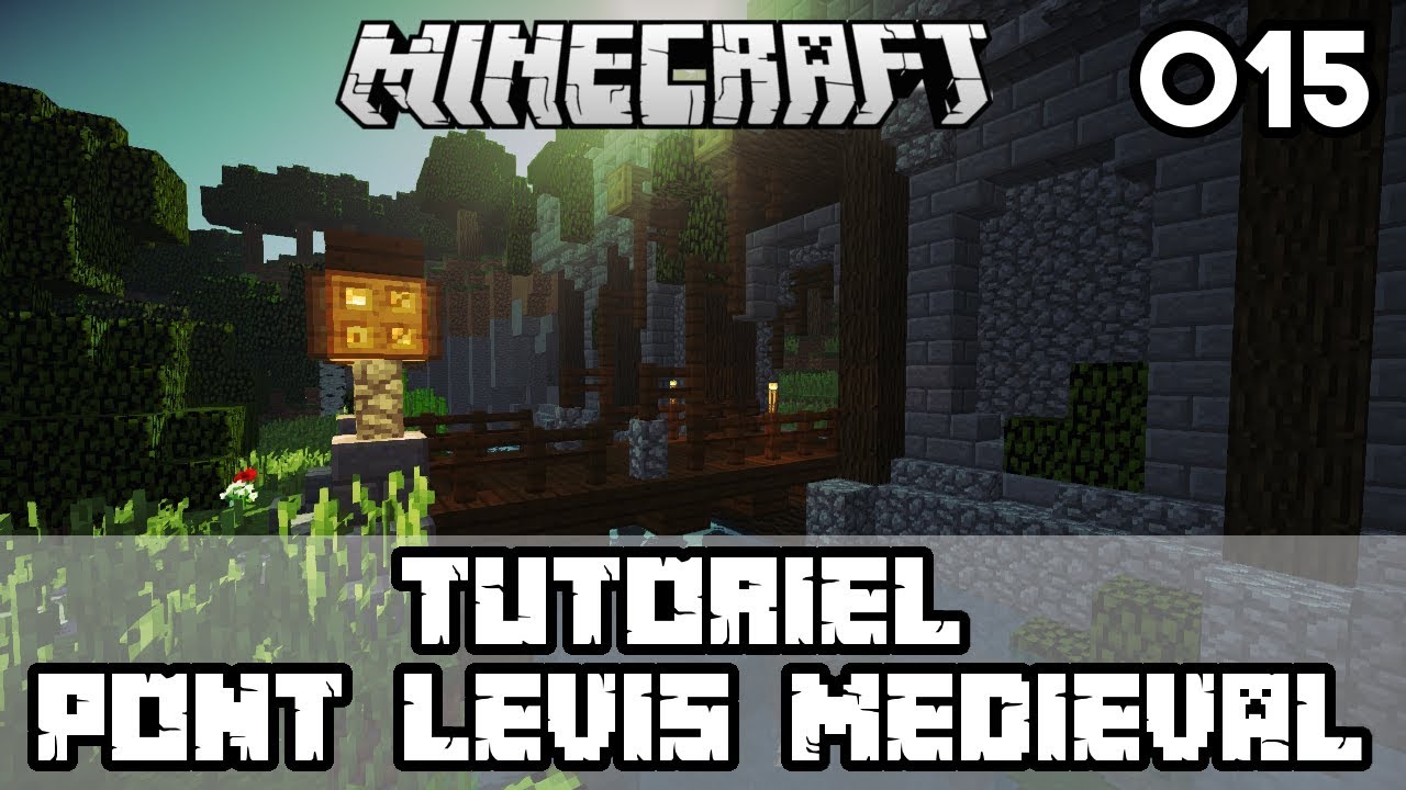 MINECRAFT TUTO | PONT-LEVIS - YouTube
