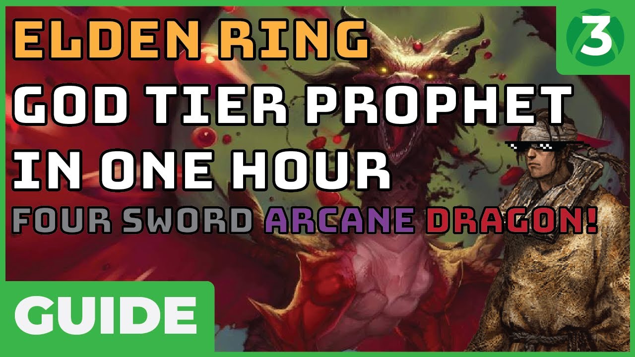 OP IN ONE HOUR - Prophet Elden Ring Beginner's Guide - ELEONORA'S POLEBLADE is PRETTY NUTS NOW ...