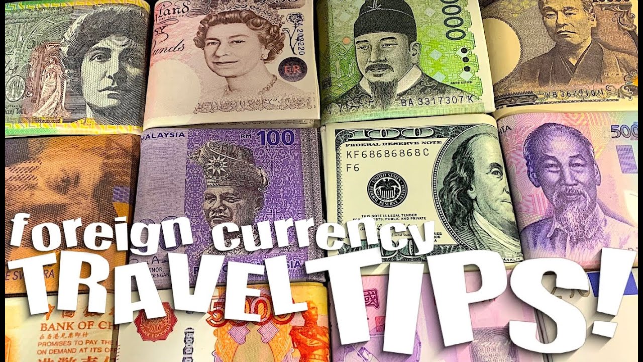 Travel Tips ... How I organise my foreign currencies for my oversea ...