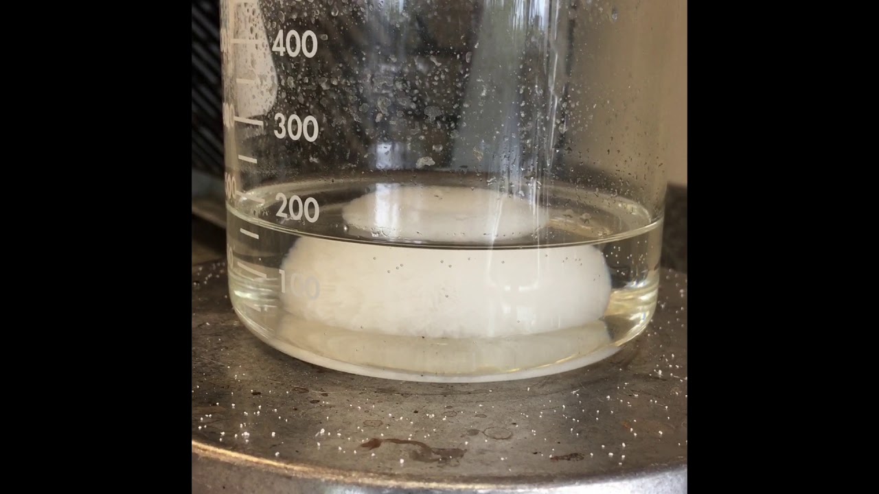 Super Saturated Sodium Acetate Demo - YouTube