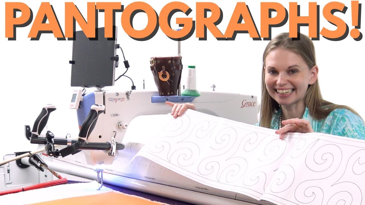 Tired of Inconsistent Quilting? Let's Quilt Evenly Spaced Pantographs ...