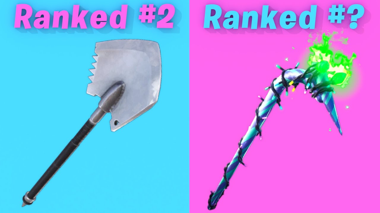 10 Most TRYHARD Pickaxes in Fortnite Chapter 2 - YouTube
