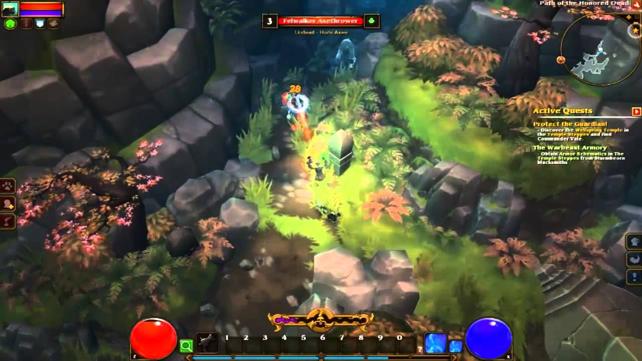 Torchlight 2 | Poison Outlander walkthrough - YouTube