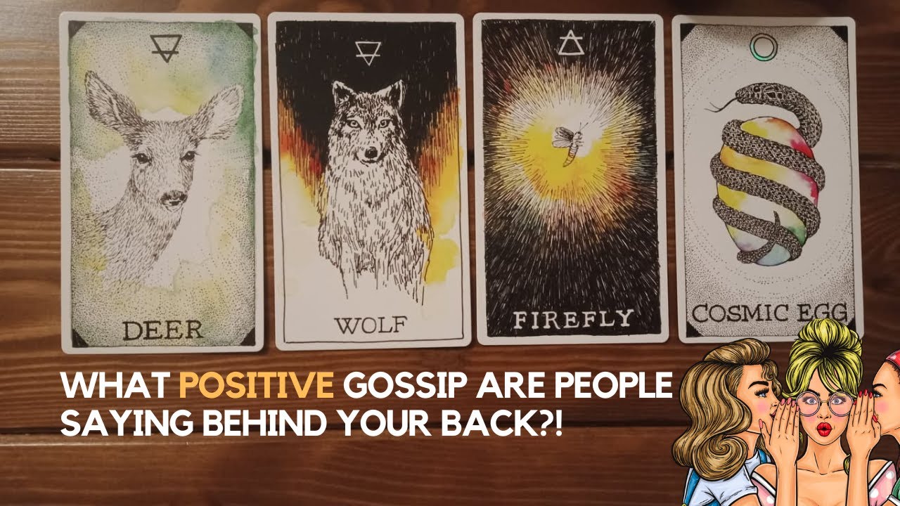 What's the Gossip?! What positive things are people saying behind your ...