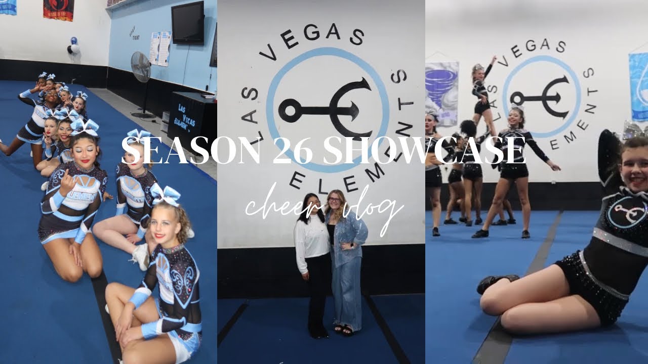 SEASON 26 SHOWCASE 2024 | CHEER VLOG - YouTube