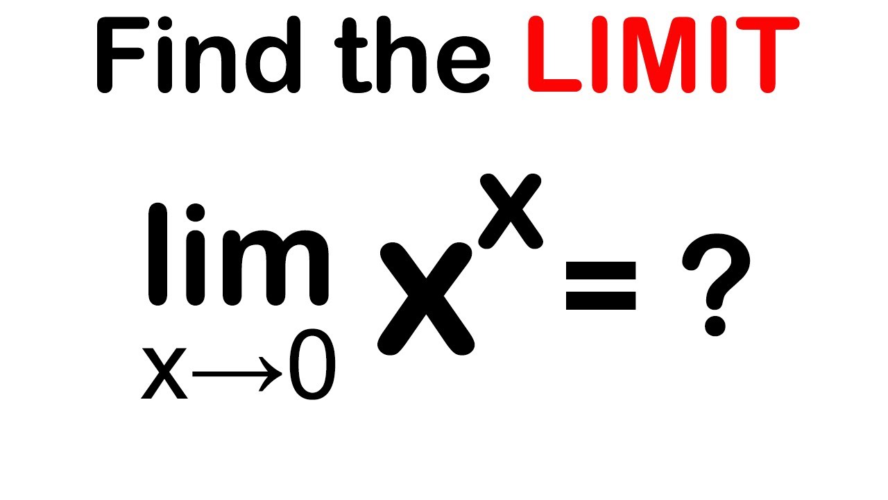 You Should Learn This Trick with a Limit@higher_mathematics - YouTube