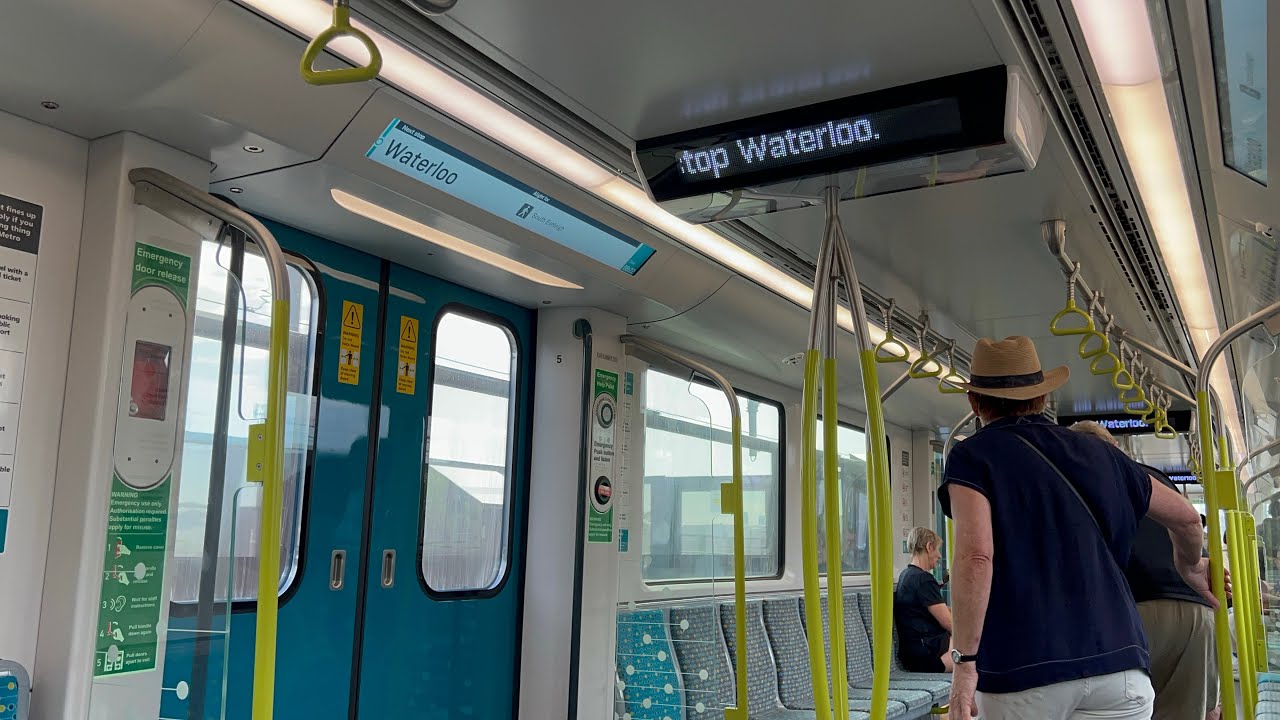 Sydney Metro Metropolis Stock: Sydenham to Chatswood (Tallawong Train ...