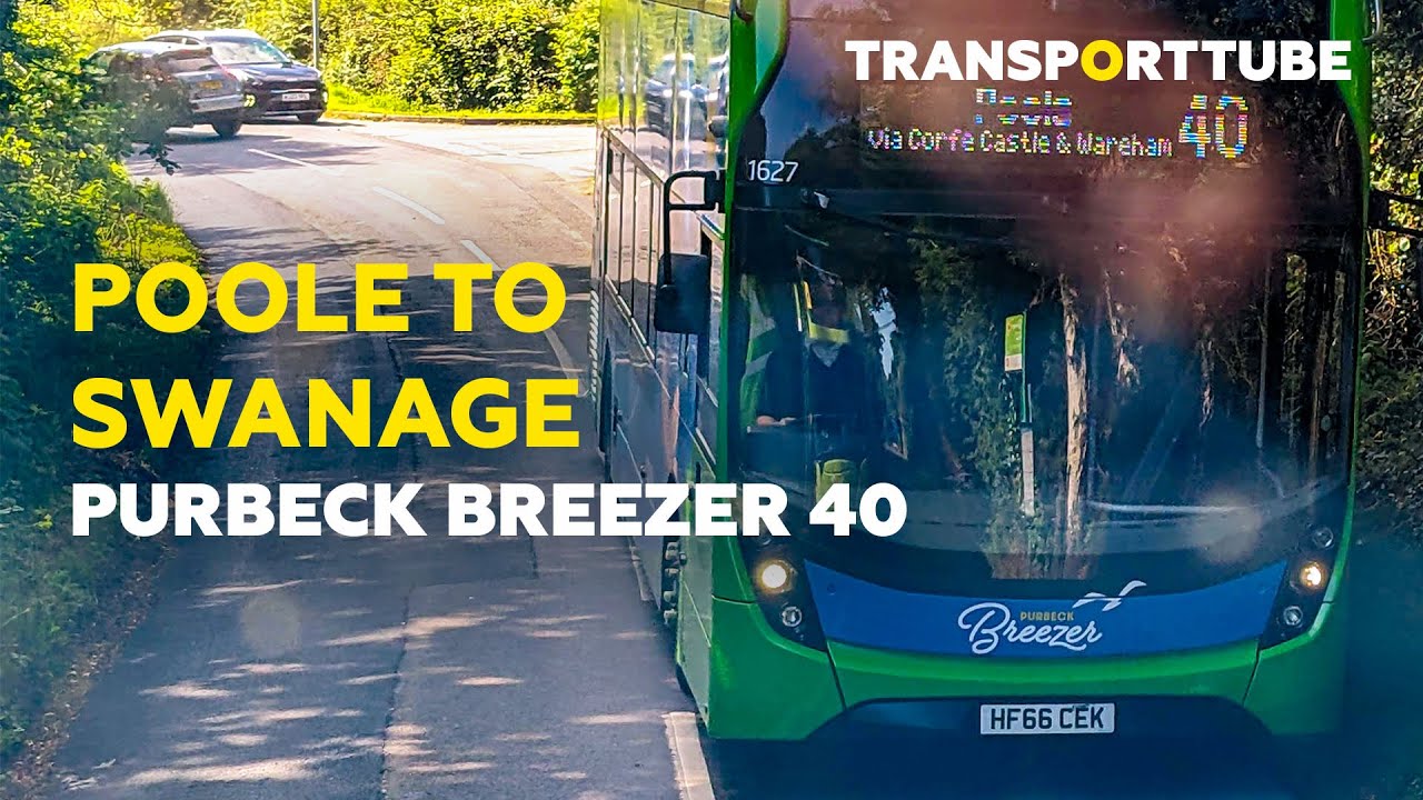 Poole to Swanage | Purbeck Breezer 40 | Realtime - YouTube