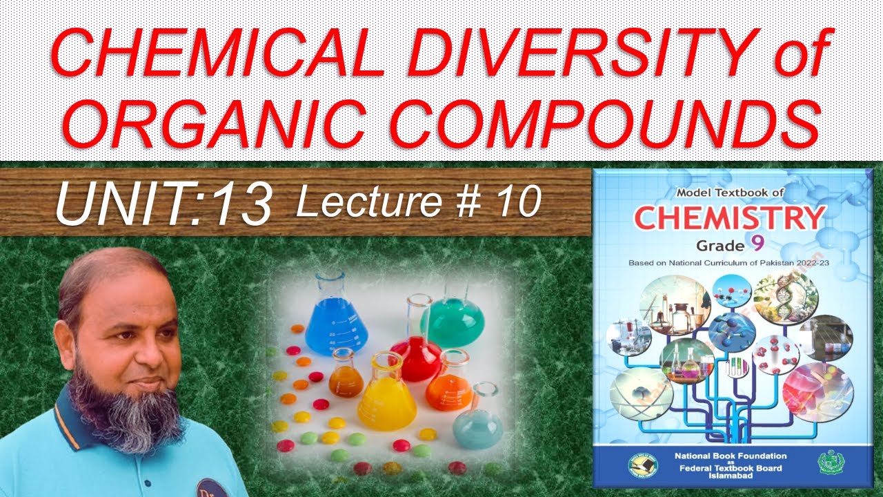 Chemical Diversity of Organic compound, Organic chemistry, Class 9 ...