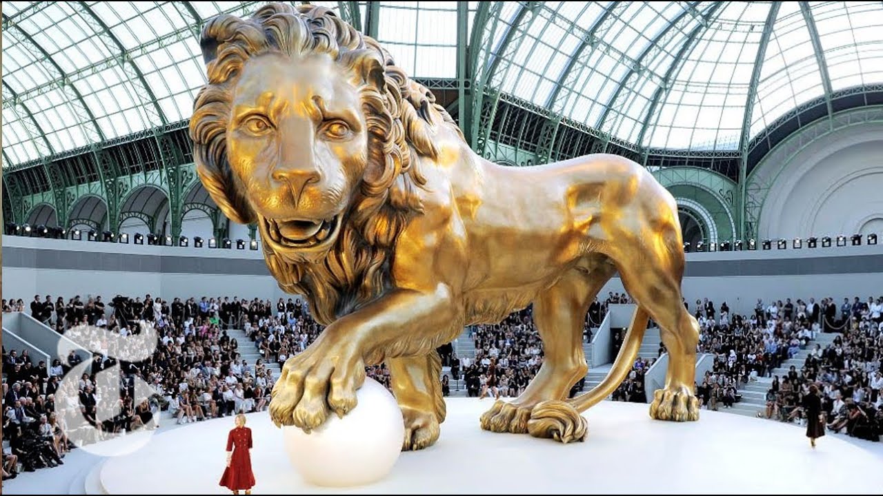 Style: The Chanel Lion Roars | The New York Times - YouTube