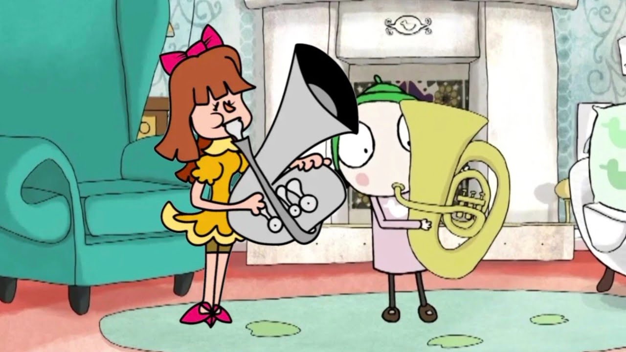 Sarah playing her Tuba with Katelyn (For @stevegaspar4089) - YouTube