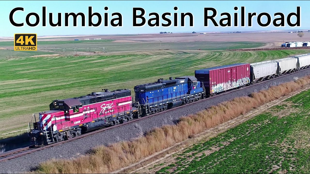 Columbia Basin Railroad (4K) | Connell Turn Train | Oct. 14, 2018 - YouTube