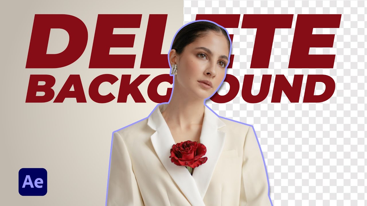 How to crop image / delete background in After Effects FAST! | Tutorial ...