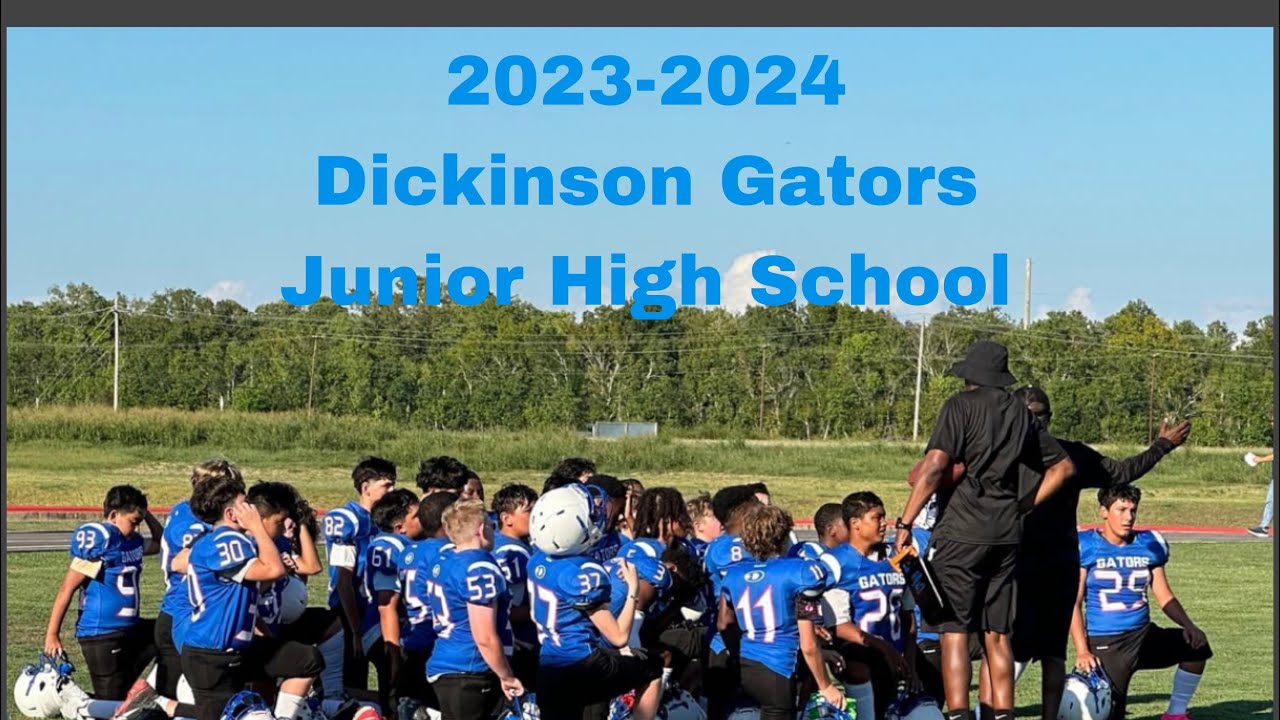Dickinson Jr. HS host Creekside Intermediate 09/19/2023 (25-8) - YouTube
