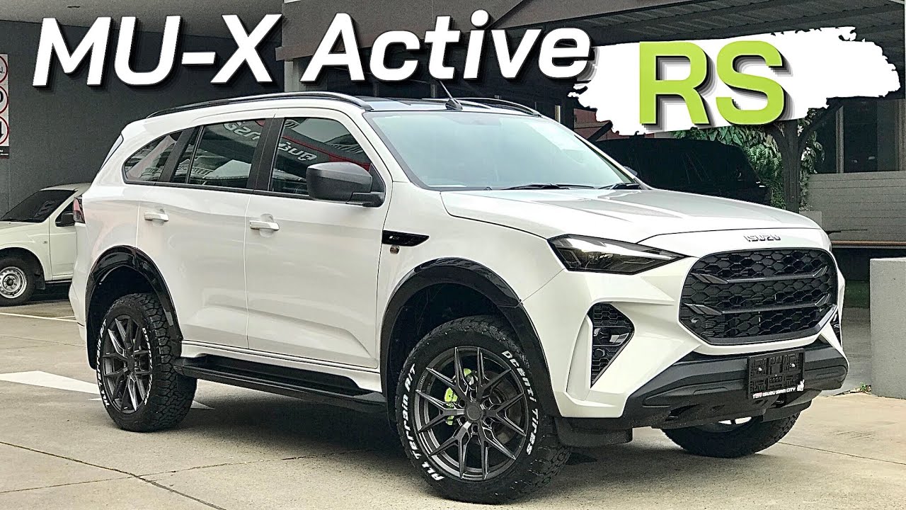 MU-X Active 2025 | ชุดแต่งอัพเกรด RS คันแรก! - YouTube