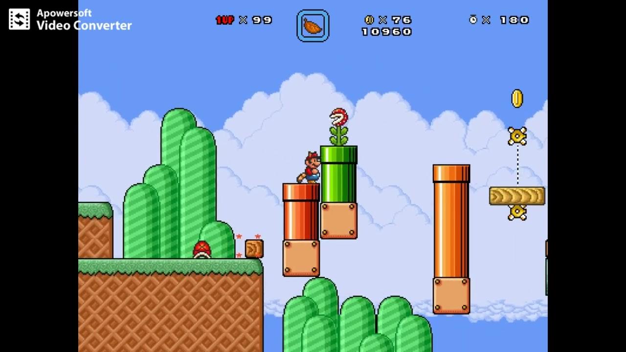 Super Mario Bros. X2 (SMBX2 Beta 5) Custom Level - Capricious Canyon - YouTube