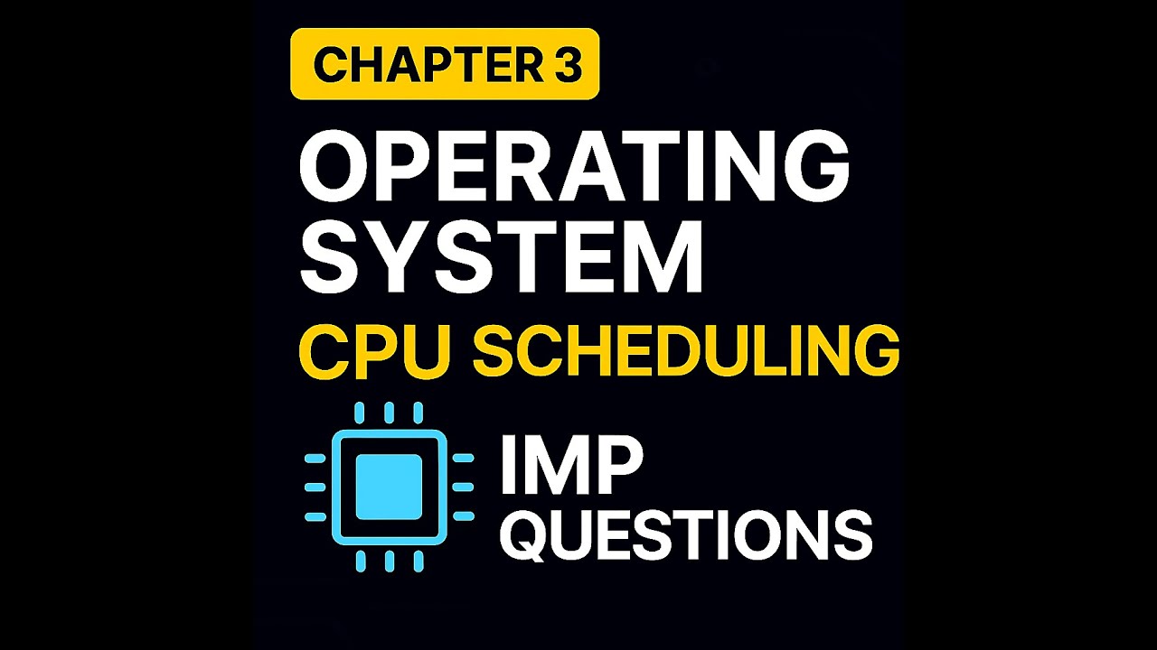 OPREATING SYSTEM | CHAP 3 IMP QUESTIONS | ALL IN ONE | MSBTE K SCHEME 3RD YEAR - YouTube