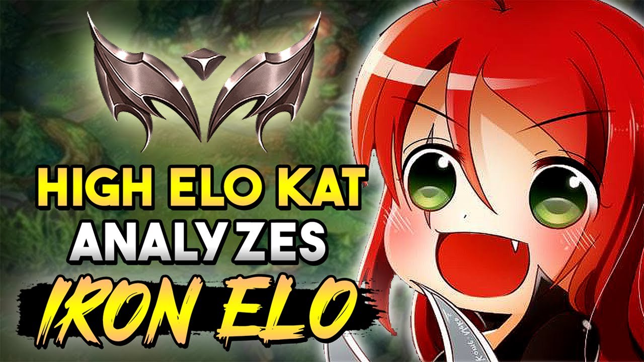 High ELO Katarina Analyzes IRON ELO | Iron to Diamond Katarina Guide #1 ...