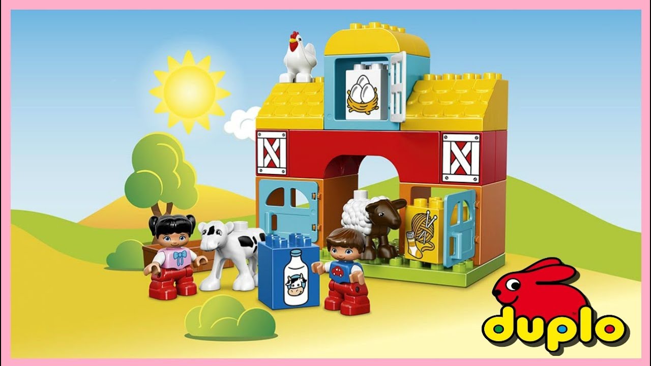 Lego Duplo Learn about Farm Life / Minha primeira Fazenda - (Unboxing e ...