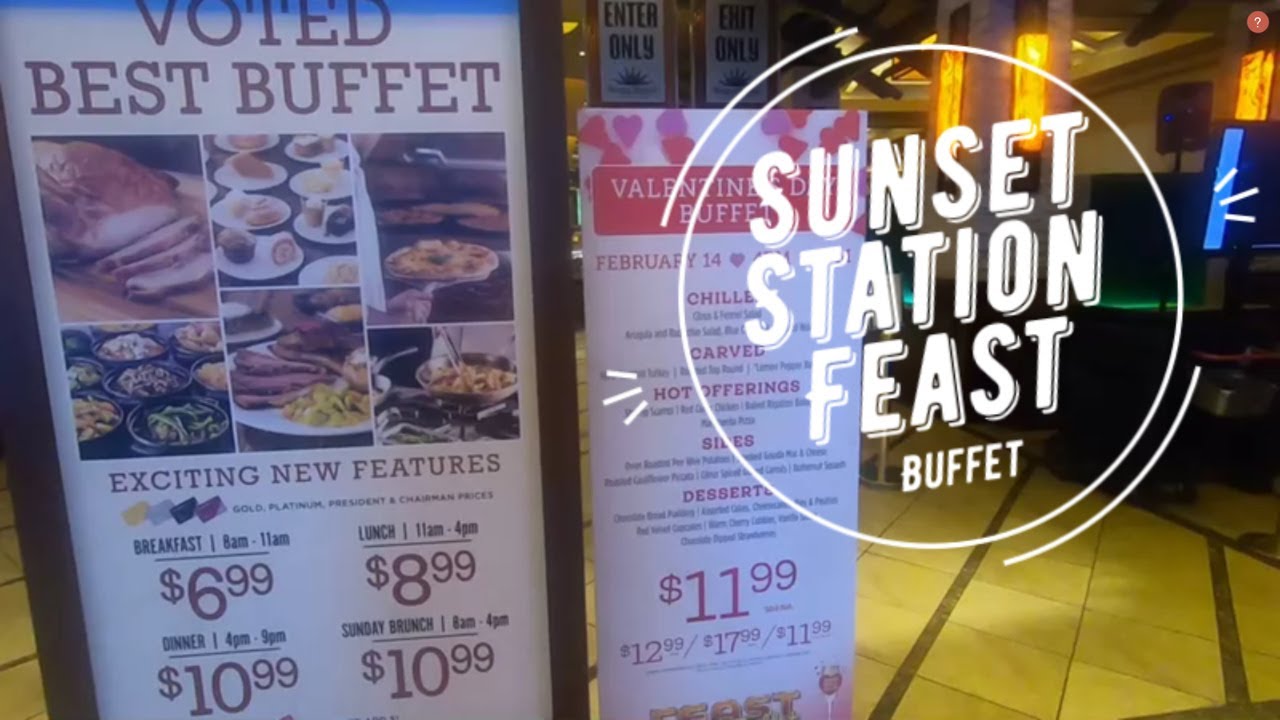 Sunset Station Feast Buffet - (Henderson) - YouTube