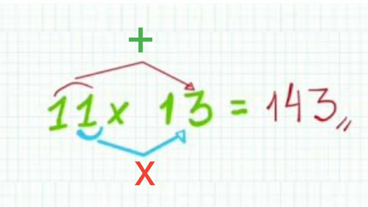 Macete de multiplicação - Truques matemáticos - YouTube