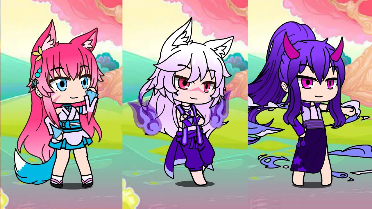 Gacha Life: Spirit Blossom LoL (Sett, Ahri, Thresh, Soraka, Yone ...